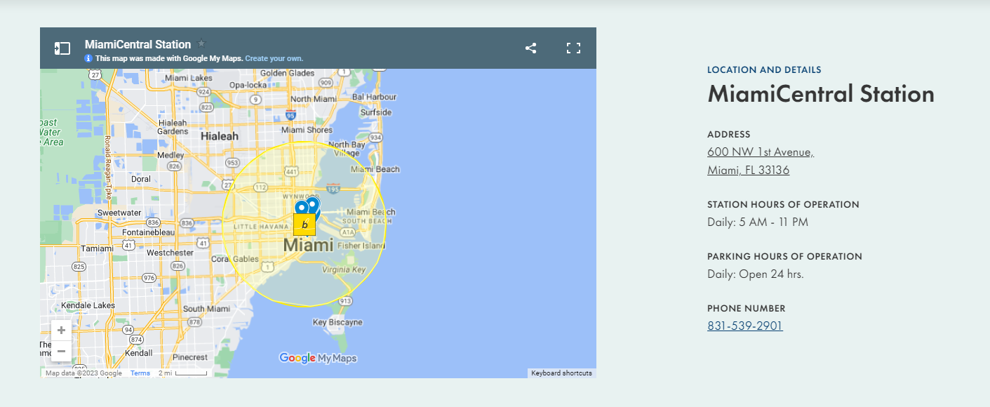 About our MiamiCentral Station. – Brightline Help Center